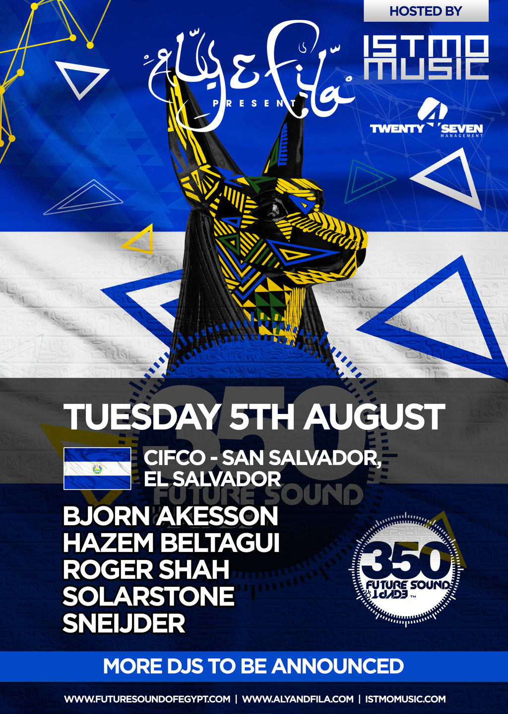 FSOE 350 San Salvador - Phase 1 Line Up Announced – Future Sound of Egypt