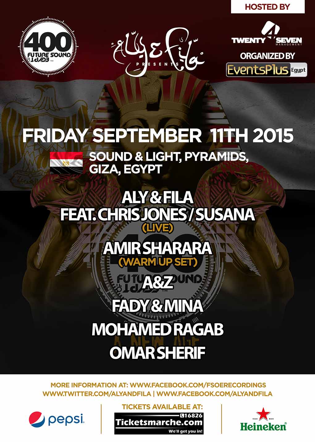 FSOE 400 Egypt Line Up And Ticket News – Future Sound of Egypt
