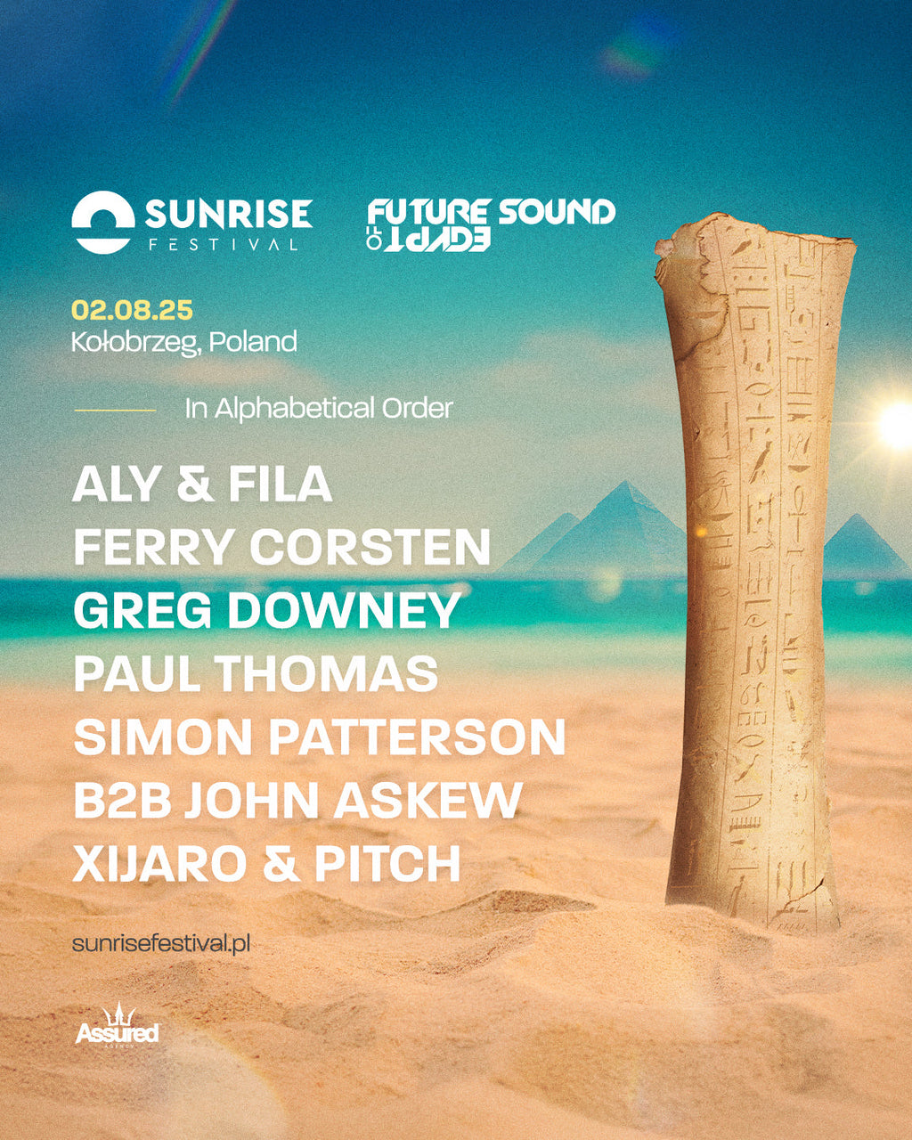 FSOE Stage @ Sunrise Festival Poland Announced – Future Sound of Egypt