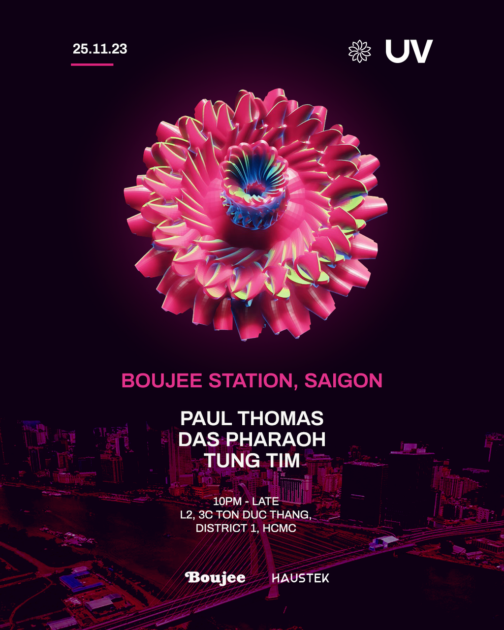 UV Vietnam 25th November @ Boujee, Saigon – Future Sound of Egypt