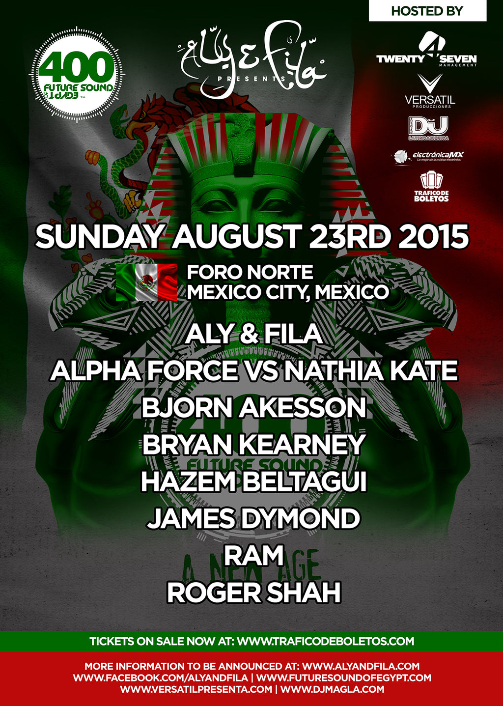 FSOE 400 Mexico August 23 Line Up Announced and Tickets Now On Sale ...